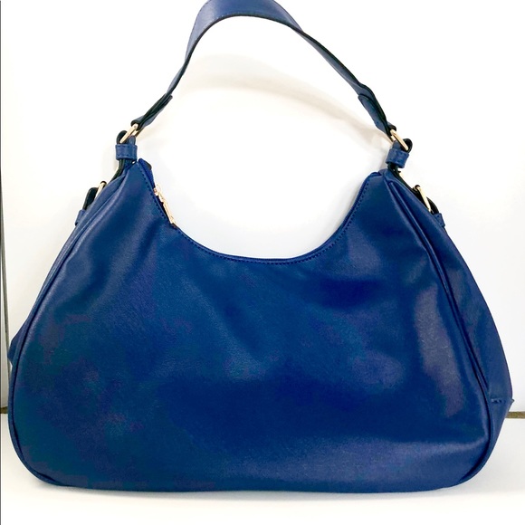 Magnifique | Bags | New Royal Blue X Large Tote Bag W Free Purse | Poshmark